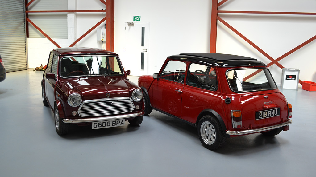 E Classic vs Mk 5 Austin Mini